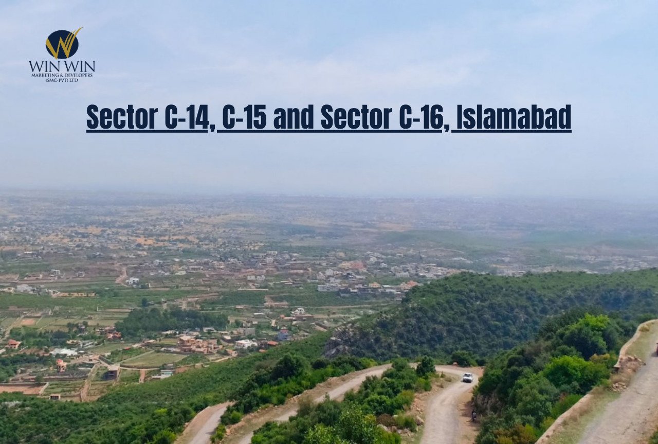 Maps and Layout Details of Sector C-14, C-15 and Sector C-16, Islamabad ...